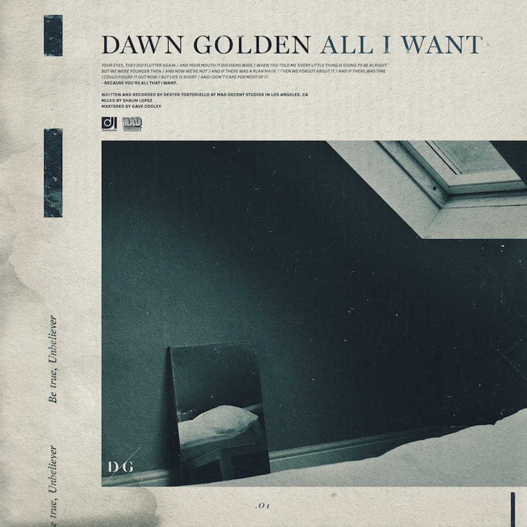 Stream All I Want by DAWN GOLDEN | Listen online for free on SoundCloud