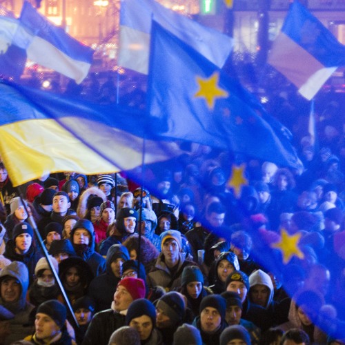 Stream Journalist Derek Monroe returns from the square at the center of ...