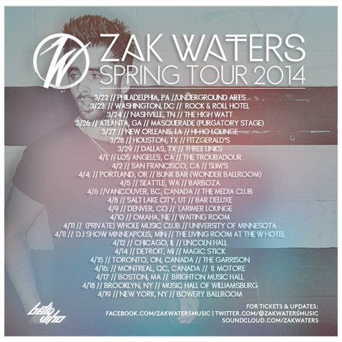 Stream Your EDM Mix with Zak Waters (Exclusive) by Your EDM's ...