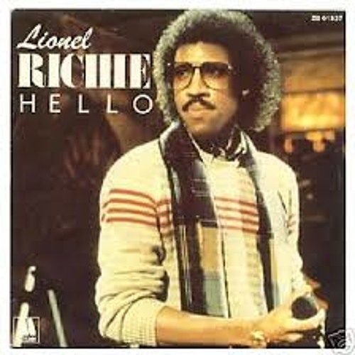 Lionel Richie Hello Stencil