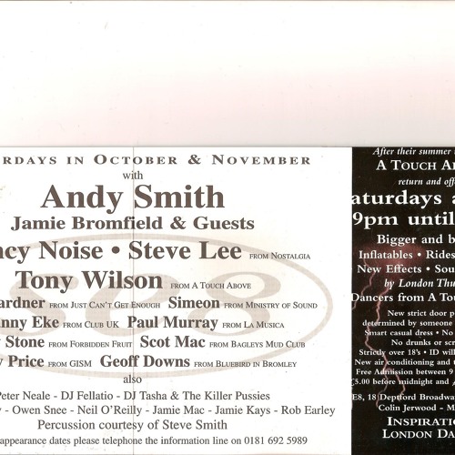 Stream jamie bromfield 90s se8 house set by jamie bromfield | Listen ...