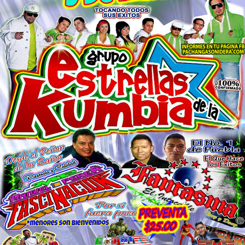 Stream LAS ESTRELLAS DE LA KUMBIA,SONIDO FANTASMA Y SONIDO FASCINACION ...