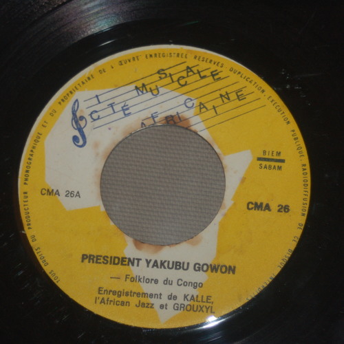 Stream Kalle & l'African Jazz - President Yakubu Gowon by Planet Ilunga ...