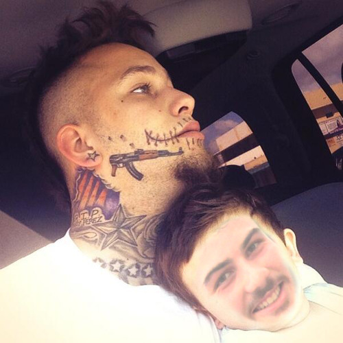 Stitches Rapper Tattoo