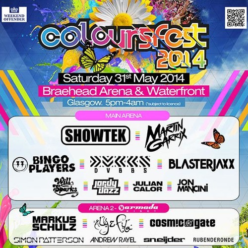 Stream Analise Hunter | Listen to Coloursfest playlist online for free ...