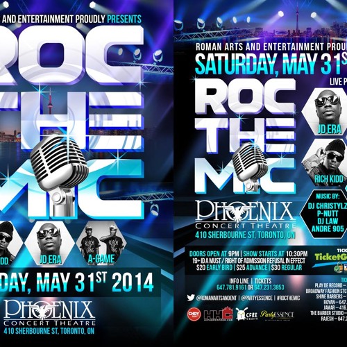 Stream Roc The Mic Mixtape by romanartsandent | Listen online for free ...