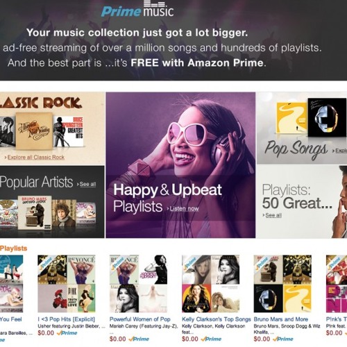 Stream Amazon Launches Prime Music Streaming Service with Access to ...