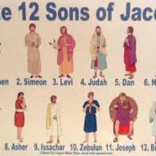 Stream 12 Tribes of Israel and the Ten Lost Tribes-12 Sons of Jacob by ...