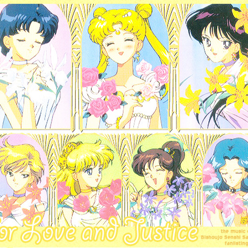 The Senshi in their Princess Forms : sailormoon
