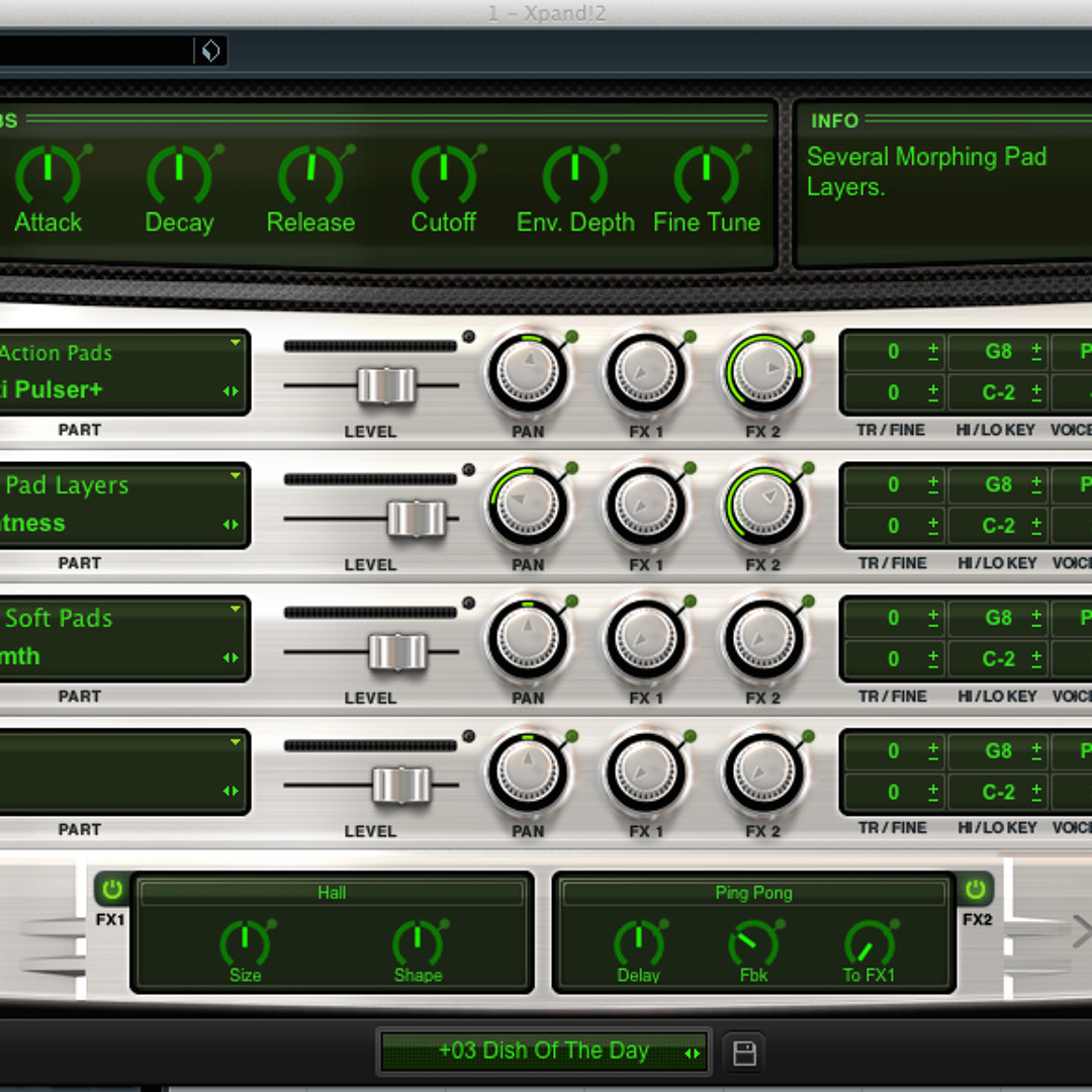 Stream Xpand!2 Demo - Ed Ten Eyck by AIRMusicTech | Listen online for ...