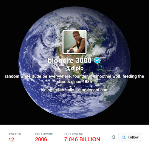 Stream Mad Decent | Listen to Diplo - Random White Dude Be Everywhere ...