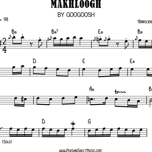 Stream Makhloogh (Googoosh) Midi Demo by Persian Midi, Karaoke | Listen ...