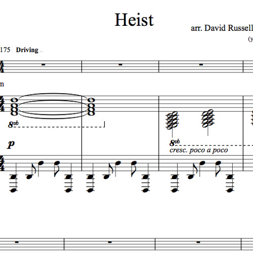 Stream Heist Piano Accompaniment Sample by Lindsey Stirling Sheet Music ...