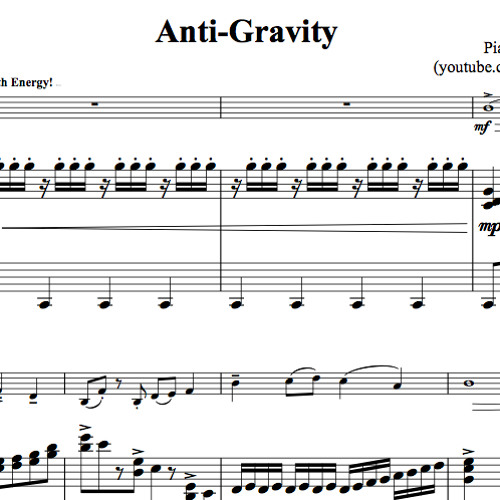 Stream Anti Gravity Piano Accompaniment Sample by Lindsey Stirling ...