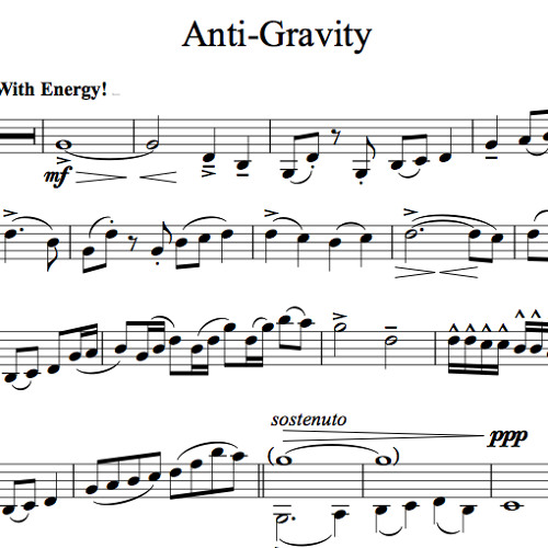 Stream Anti Gravity Karaoke Sample by Lindsey Stirling Sheet Music ...