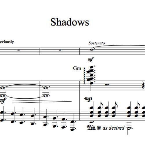 Stream Shadows Piano Accompaniment Sample by Lindsey Stirling Sheet ...