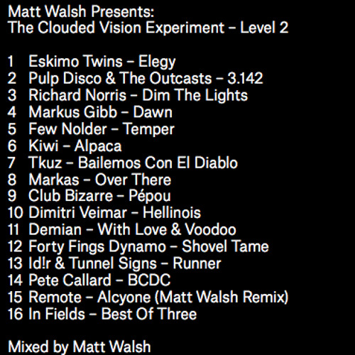 Stream Matt Walsh Presents The Clouded Vision Experiment, LVL 2 - Mixed ... Stream Matt Walsh Presents The Clouded Vision Experiment, LVL 2 - Mixed ...