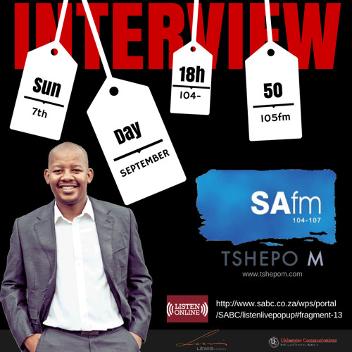 Stream Tshepo M SAfm Radio Interview with Khanyi Magubane - 7 Sept 2014 ...