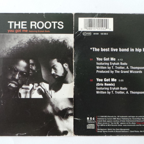 The Roots featuring Erykah Badu 'You Got Me' (Official Rmx 1999) by ...