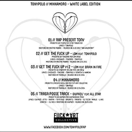 Stream 01 - Rap Present Tony - Prod. FFiume by TONYPOLO | Listen online ...