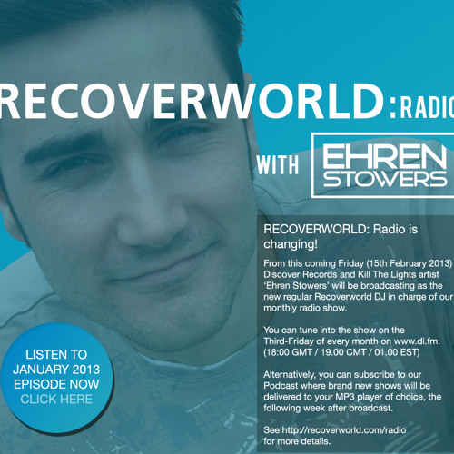 Stream Recoverworld Radio Show With Ehren Stowers September 2014 by ...