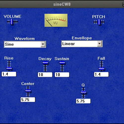 Stream W4BQF CW FILE recorded by keying the sineCW8 VST PLUGIN by ...