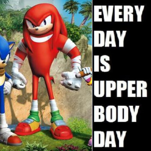 Everyday Is Upper Body Day Knuckles