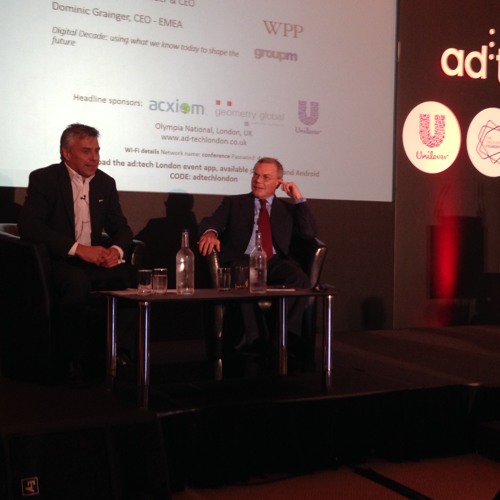 Stream Sir Martin Sorrell talks to a panel at Ad:Tech London by Nasos ...
