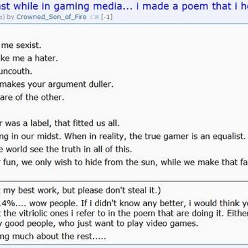 Stream I Am A Gamer - A Poem By Crowned Son Of Fire by ...