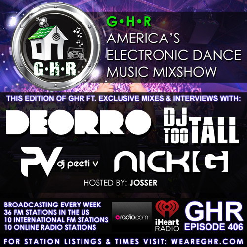 Stream GHR - Ghetto House Radio - Deorro & More - Show 406 by GHR ...