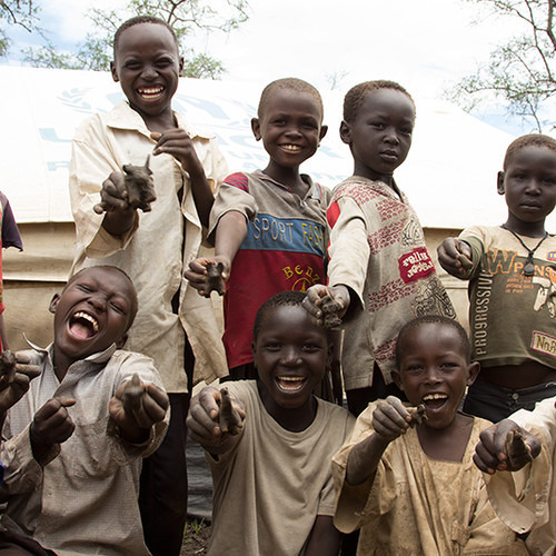 Stream Zumbara - Yousif Batil Refugee Camp, Ingasana Tribe, Blue Nile ...