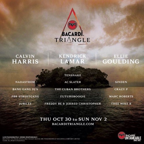 Bacardi Triangle Gastronomista: Bacardí Triangle 3 Rummy Days