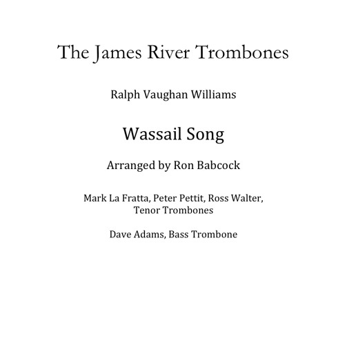 Stream Wassail Song, Ralph Vaughan Williams, arr. Ron Babcock, James ...