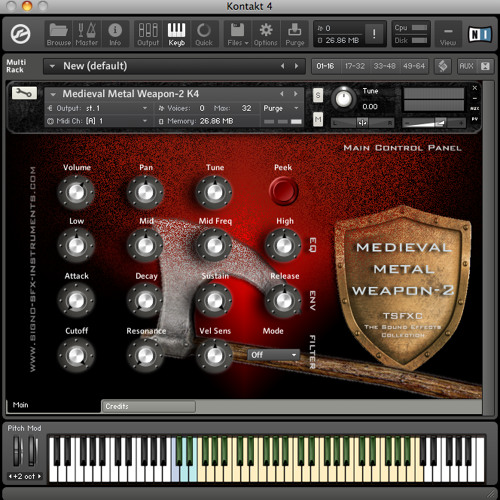 Stream Medieval Metal Weapon-2 by Signo SFX-Instruments | Listen online ...