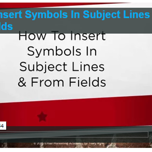 Stream How To Insert Symbols In Email Subject Lines ...