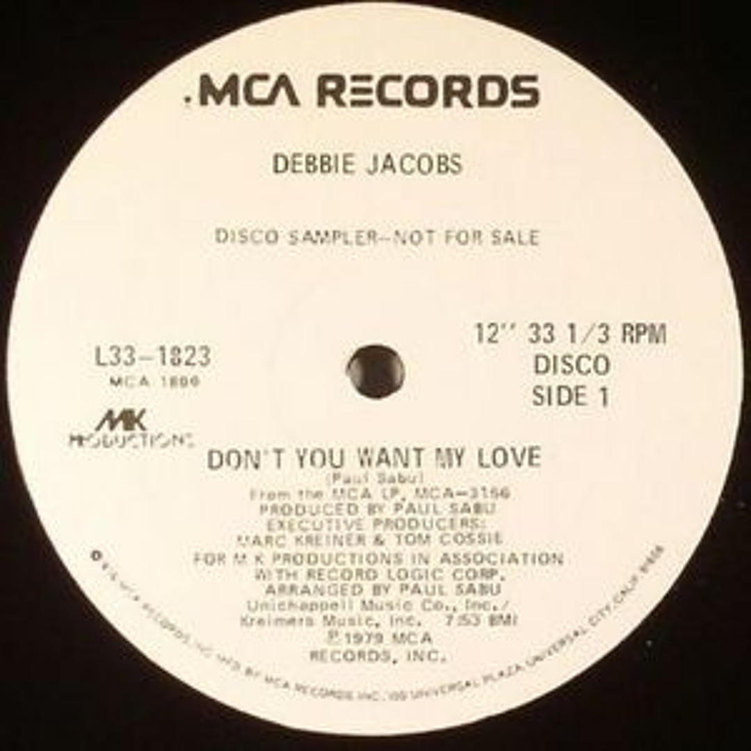 Stream Debbie Jacobs - Don't You Want My Love (Joe Claussell's 1986 ...