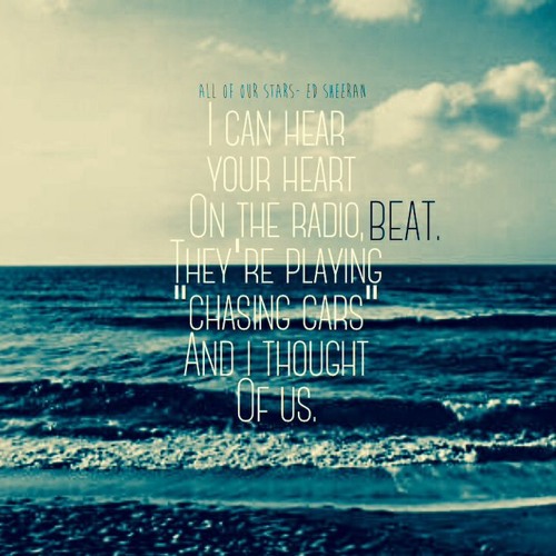 Listen to playlists featuring All Of Our Stars (Ed Sheeran cover) by ...