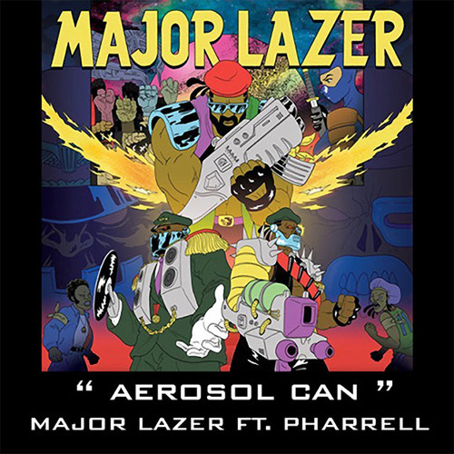 Stream Major Lazer - Aerosol Can ft. Pharrel Williams (The Ravengers ...