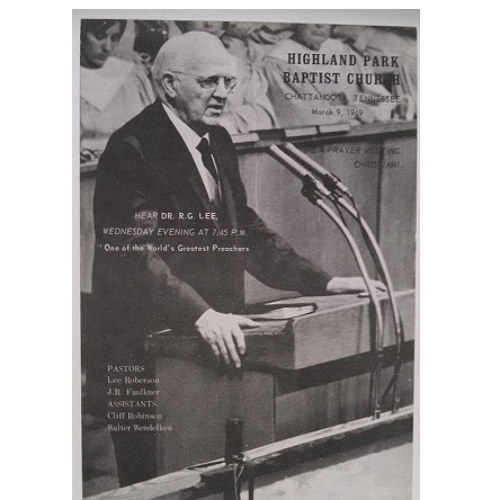 Stream Sermon By R. G. Lee in October of 1972 by DocSmitty | Listen ...