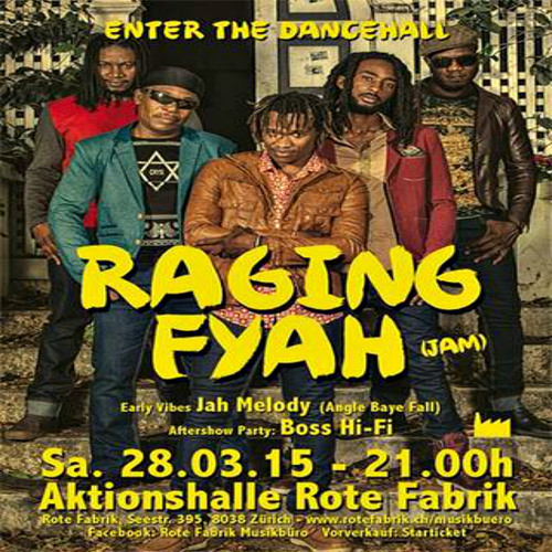 Stream Raging Fyah Live @ Switzerland 3.28.2015 by Jah Blem Muzik ...