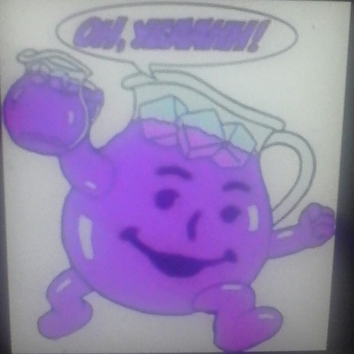 Purple Kool Aid Man