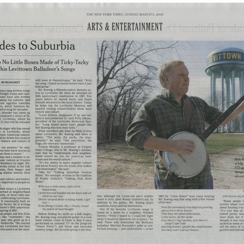 Stream Little Boxes by Bob Koenig | Listen online for free on SoundCloud