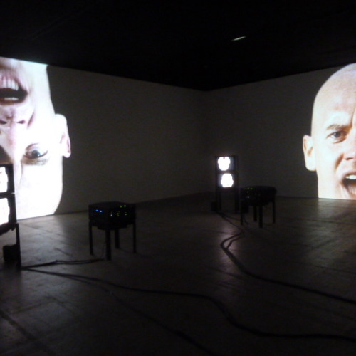 Stream Bruce Nauman, Anthro / Socio (Rinde Facing Camera), 1991 by ...