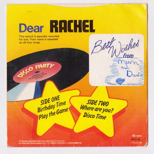 Stream Where Are You - Happy Birthday Rachel by xtrazen | Listen online ...