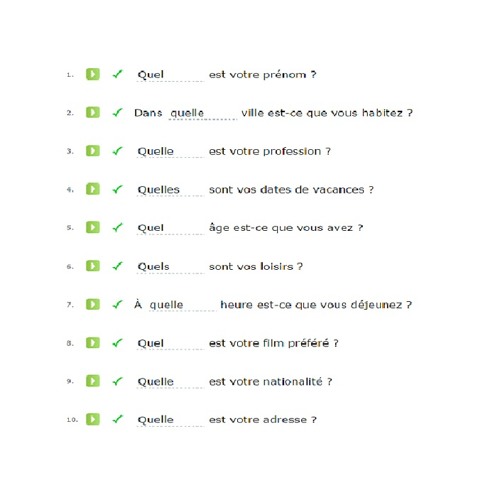 Quel-Quelle-Quels-Quelles Worksheet Live Worksheets, 44% OFF