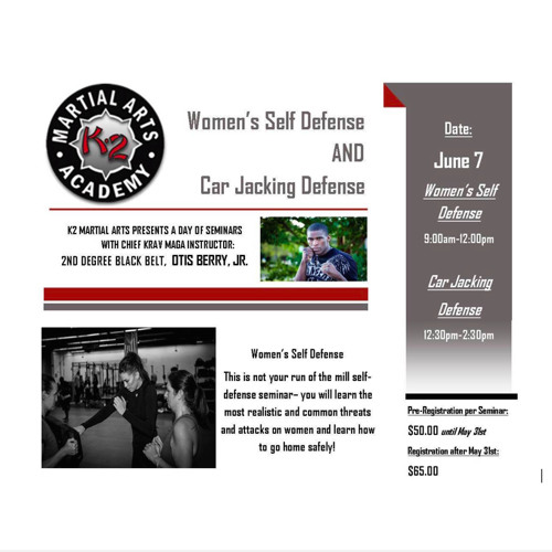 Stream Otis Berry, Women's Self Defense and Car Jacking Defense by The ...
