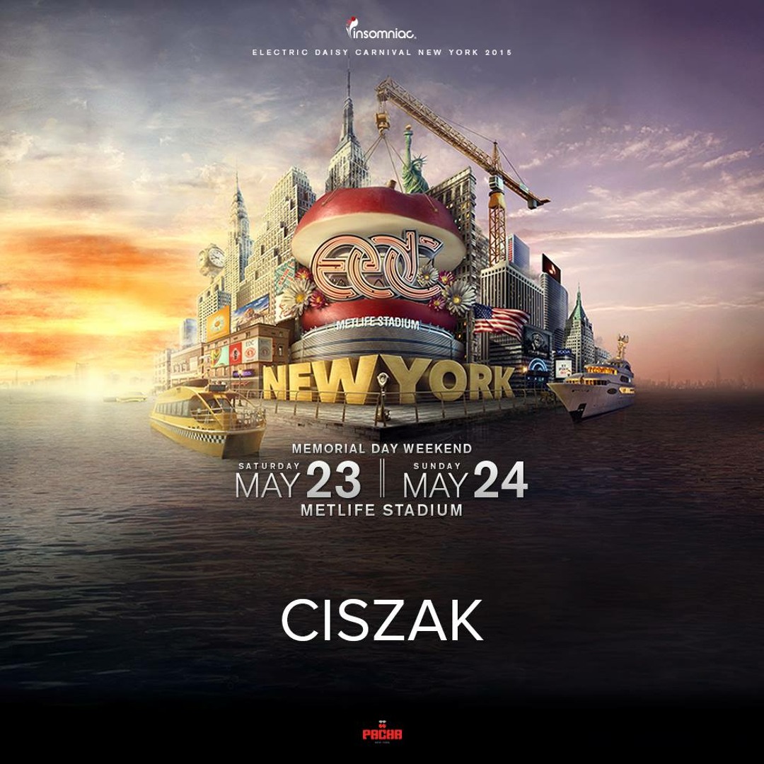 Stream Ciszak Live at EDC New York 2015 by Ciszak | Listen online for ...