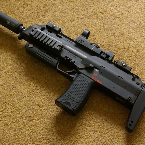 Mp7 Gun Silenced