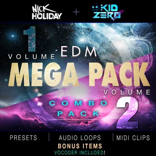 Stream EDM Mega Pack Vol. 1 & 2 - Massive Presets, MIDI Clips, WAV Samples by SynthPresets ...