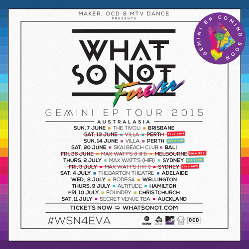 Stream What So Not | Listen to Live DJ Sets/Mixtapes playlist online ...